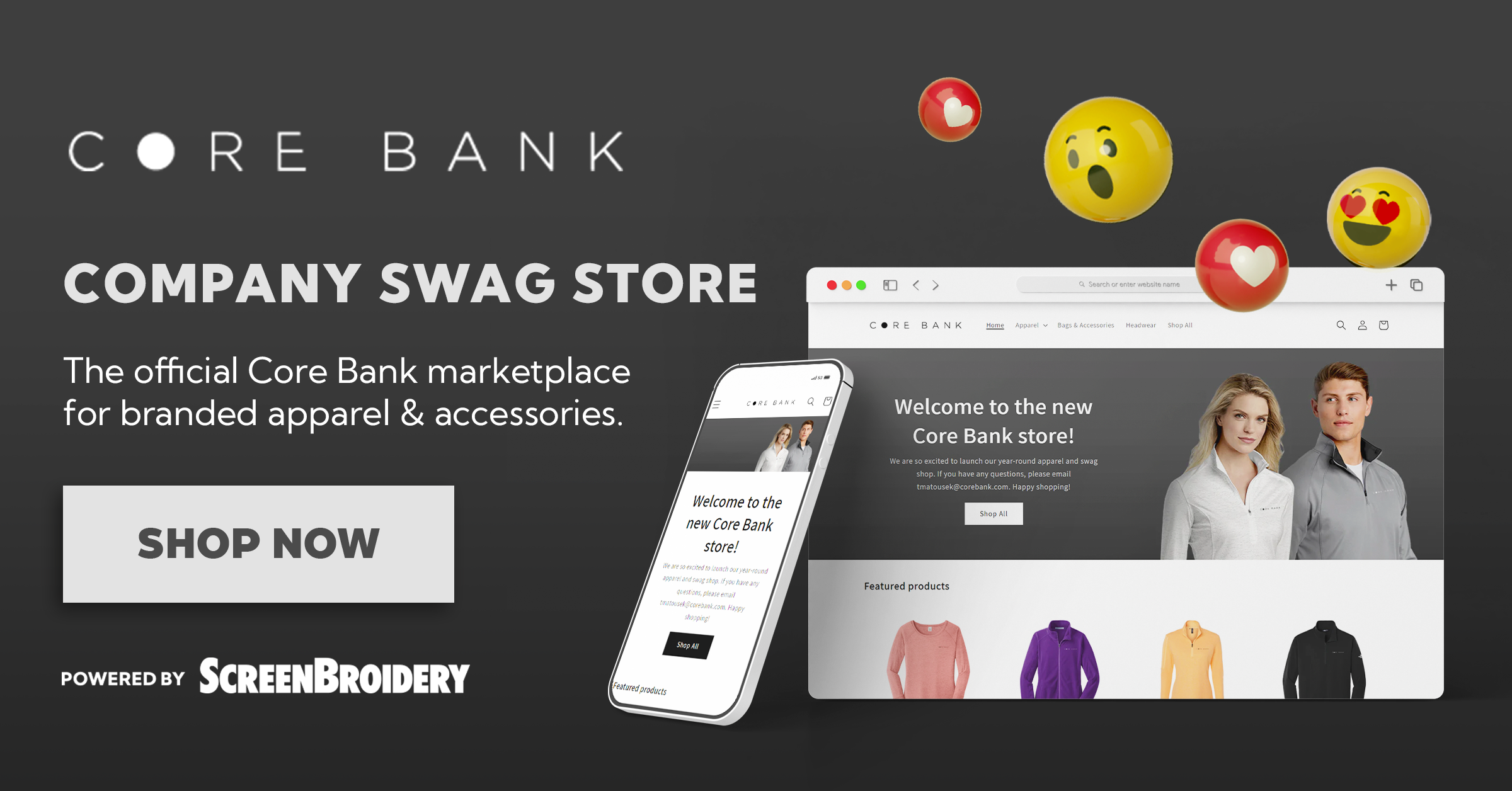 Core Bank Online Store